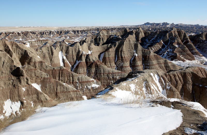 The Badlands stock photo. Image of mountain, park, plateau - 17763814