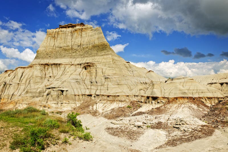 Badlands in Alberta, Canada Stock Photo - Image of rock, arid: 19997758