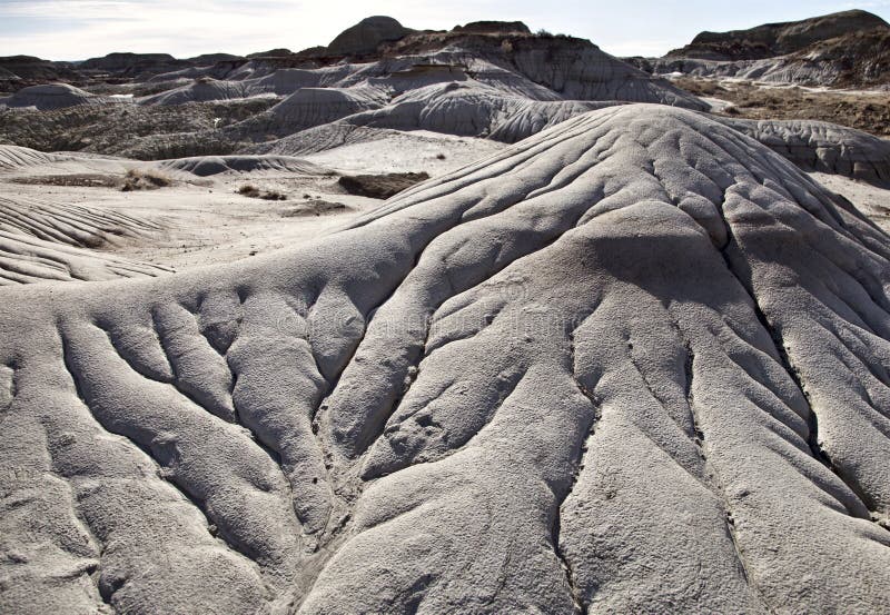 Badlands in Alberta, Canada Stock Image - Image of natural, landscape ...