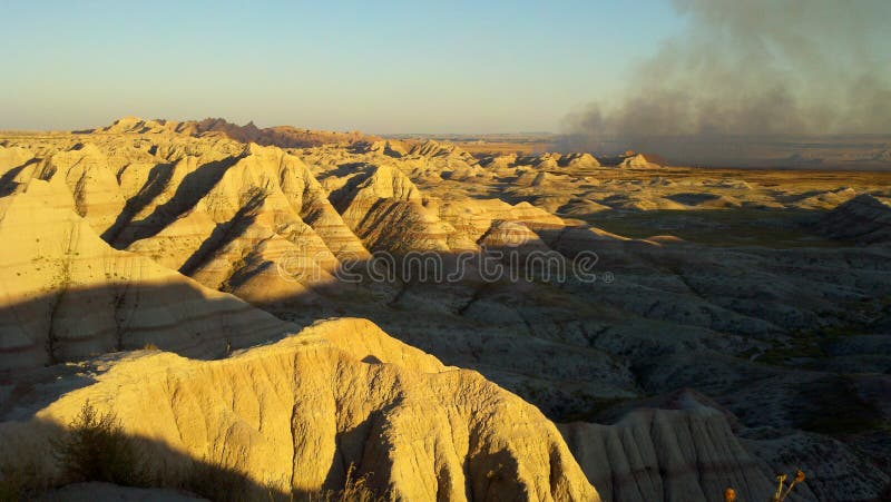 Badlands National Park stock image. Image of badlands - 46145225