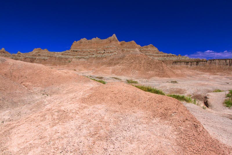 Badlands Rock Formations stock photo. Image of habitat - 27398072