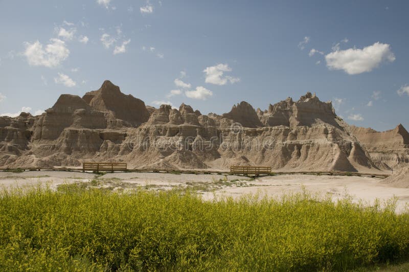 Badlands in South Dakota stock image. Image of america - 5752269