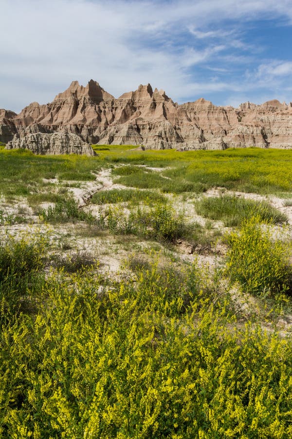 Badlands, South Dakota stock image. Image of outside - 42915865