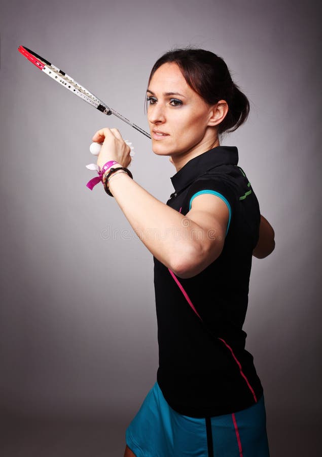 Badminton Players Robin Tabeling and Mayke Halkema Editorial Stock ...