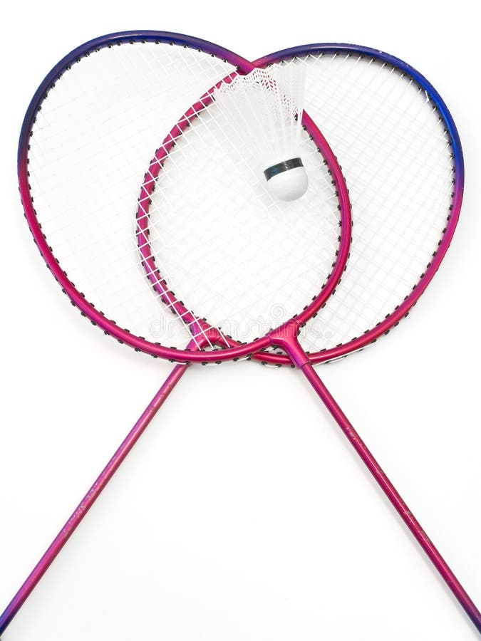 Badminton racket stock image. Image of playing, plastic - 44047341