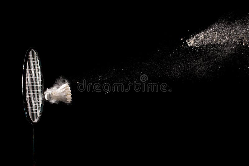 Badminton Action , Badminton Shuttlecock, Fast Shuttlecock Stock Image ...