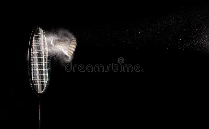 Badminton Action , Badminton Shuttlecock, Fast Shuttlecock Stock Photo ...