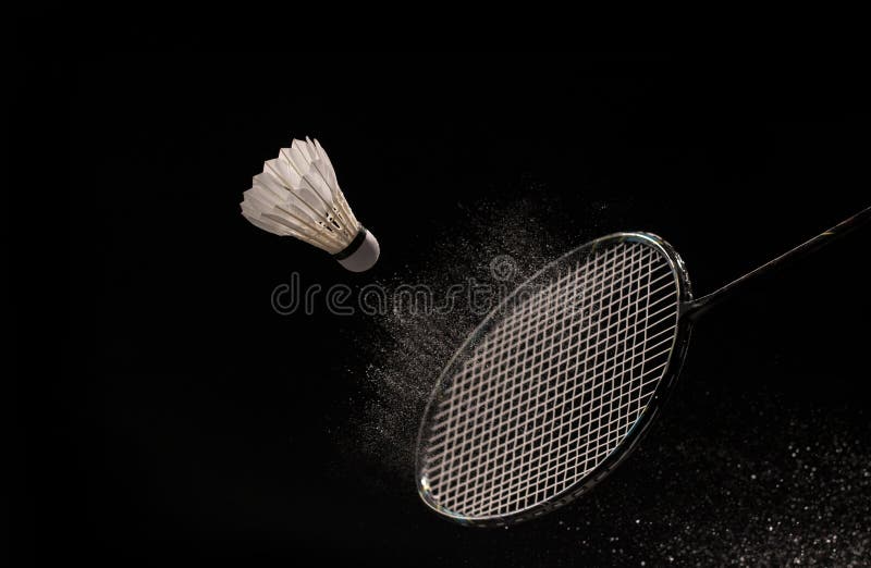 Badminton Action , Badminton Shuttlecock, Fast Shuttlecock Stock Photo ...