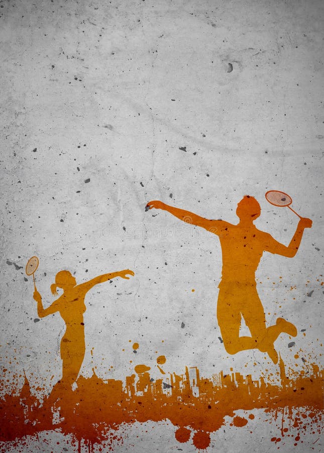 Badminton background stock photo. Image of healthy, concrete - 43291646