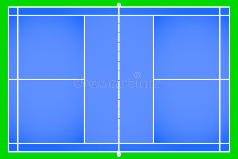 Badminton court vector stock vector. Illustration of graphic - 151504577