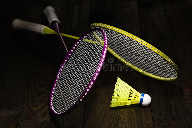 Badminton equipment stock image. Image of cord, health - 51177475