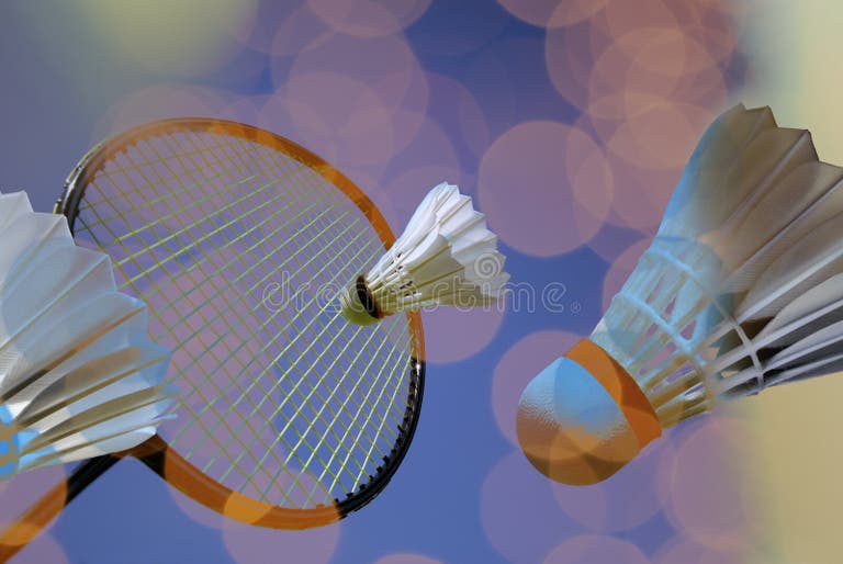 Badminton fun stock image. Image of birdie, action, professional - 7585399