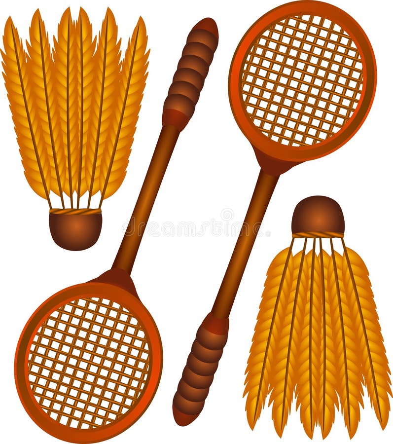 Badminton icons stock vector. Illustration of tournament - 1908450