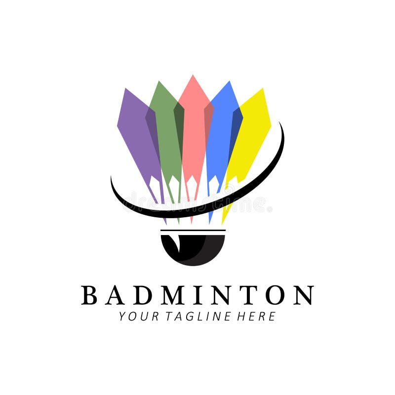 Badminton Logo Design, Vector Icon for Athletics Olympic Competitions ...