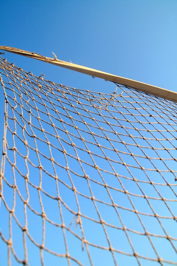 Badminton net stock image. Image of knotted, white, twine - 7298945