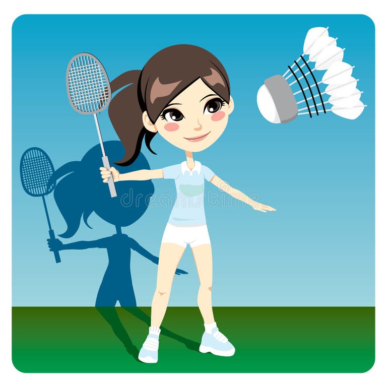 Cartoon Badminton Stock Illustrations – 5,214 Cartoon Badminton Stock ...