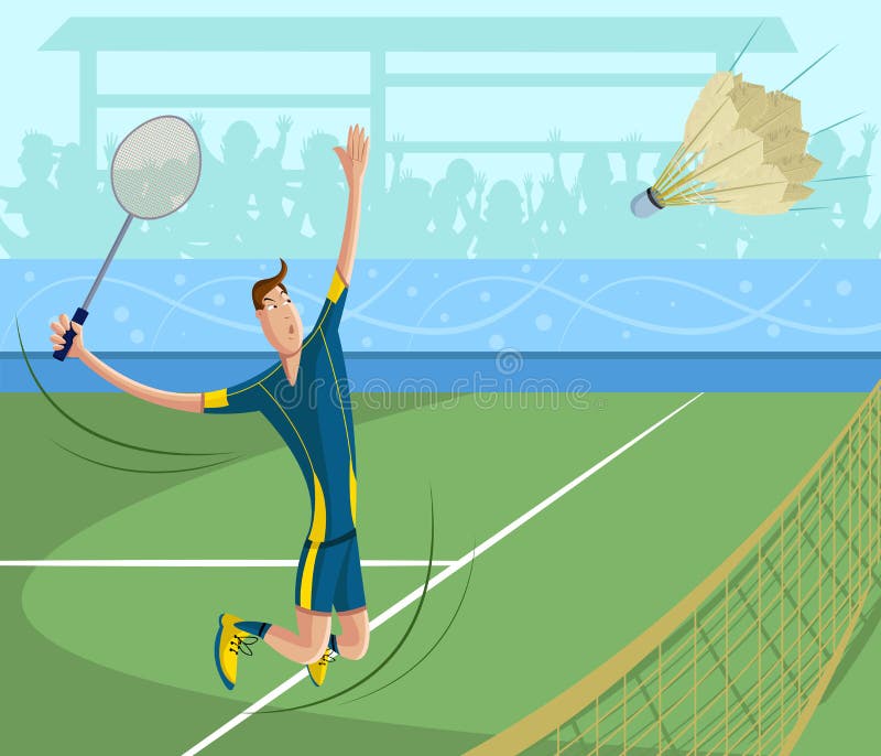 Cartoon Badminton Stock Illustrations – 4,776 Cartoon Badminton Stock ...