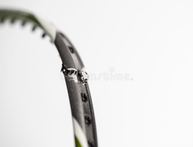 Badminton Racket Frame is Broken when we Hit the Racket with the Other ...