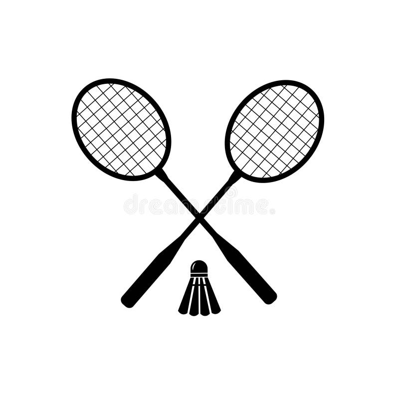 Badminton racket icon stock vector. Illustration of leisure - 282883120