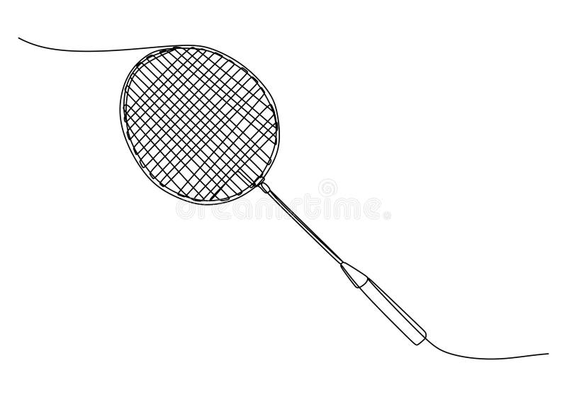 Badminton Drawing Stock Illustrations – 1,985 Badminton Drawing Stock ...