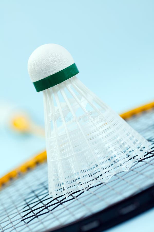 Badminton shuttlecock stock photo. Image of competition - 12964928