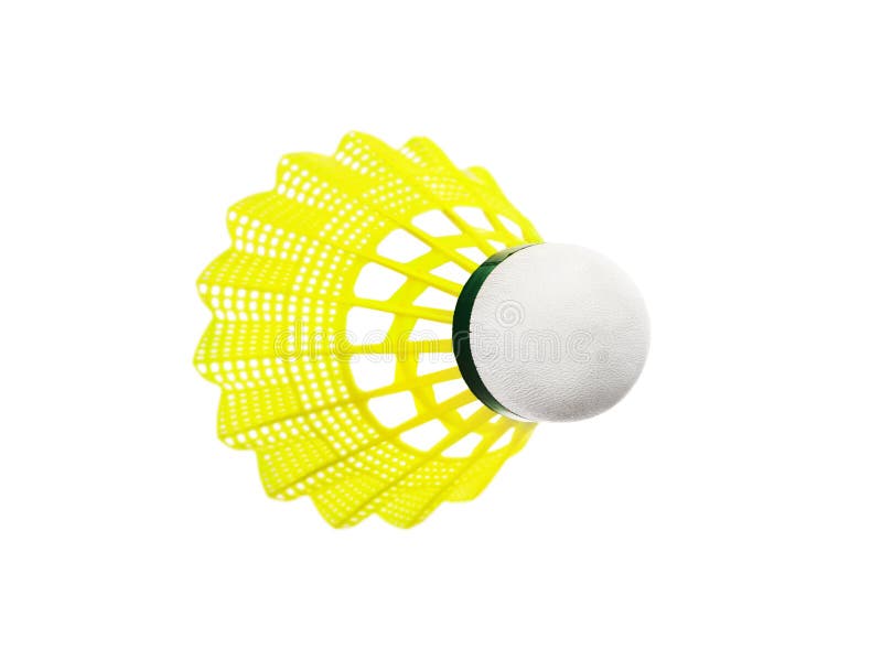 Gold Shuttlecock for Badminton. Reward on a Granite Counter for the ...