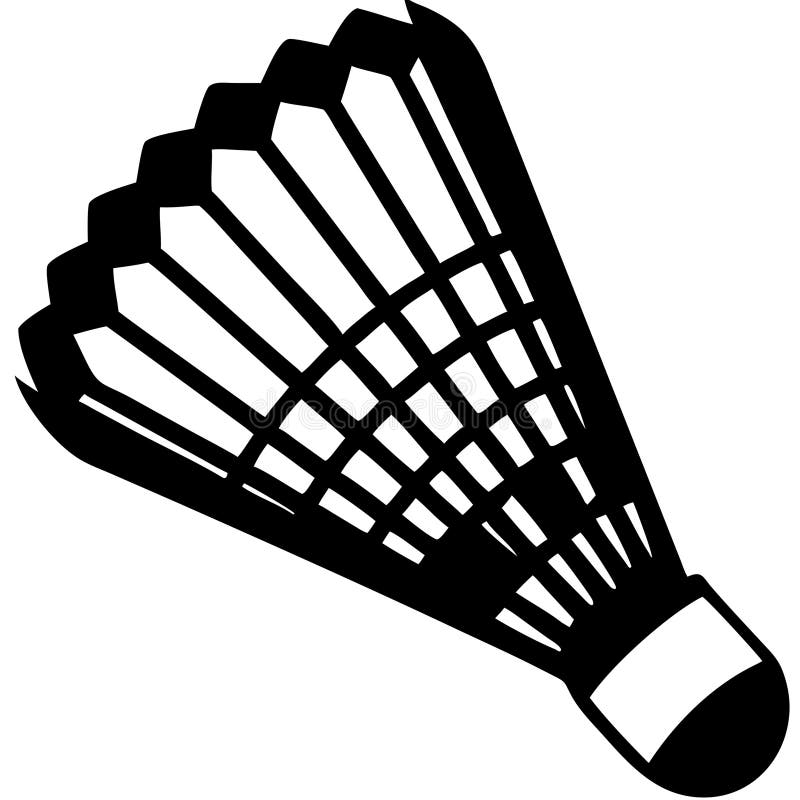 Badminton Shuttlecock Vector Illustration for Sports and Recreation ...