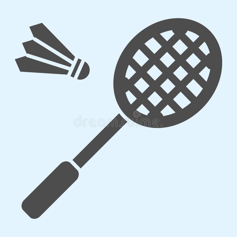 Badminton Pictogram stock vector. Illustration of graphic - 85844572