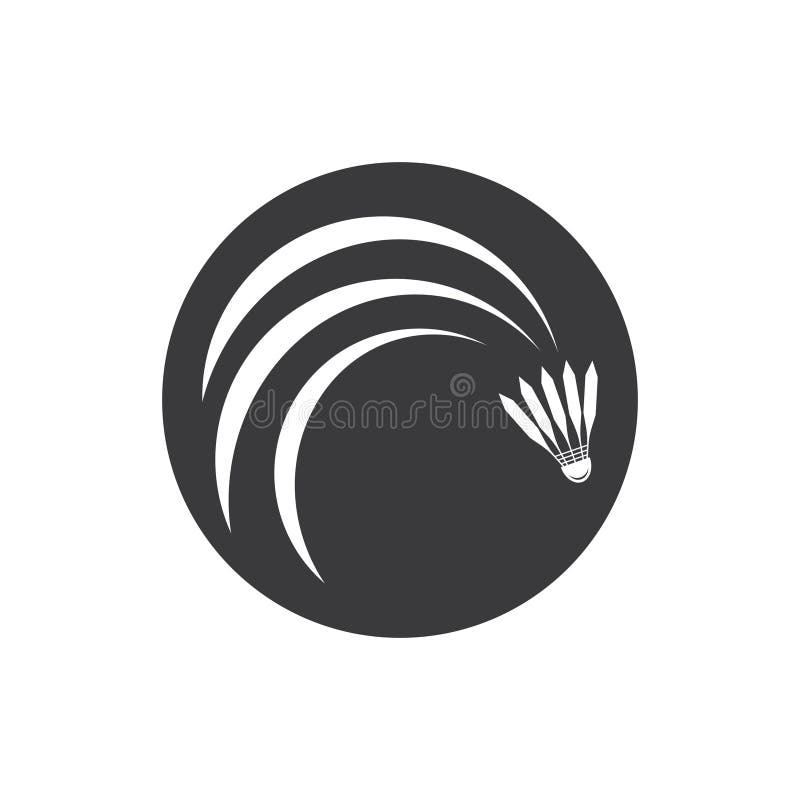 Badminton Sport Icon and Symbol Vector Template Illustration Stock ...