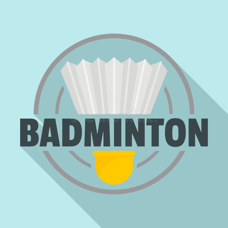 Badminton Target Logo, Flat Style Stock Vector - Illustration of ...