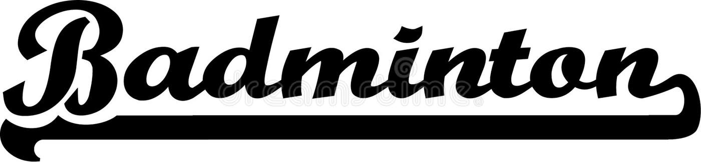 Badminton Word Stock Illustrations – 177 Badminton Word Stock ...