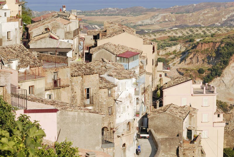 Badolato stock image. Image of country, beauty, calabria - 21105373