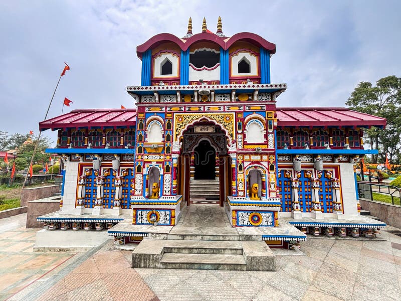 Badrinath Dham at Siddheshwar Char Dham Sikkim Stock Photo - Image of ...