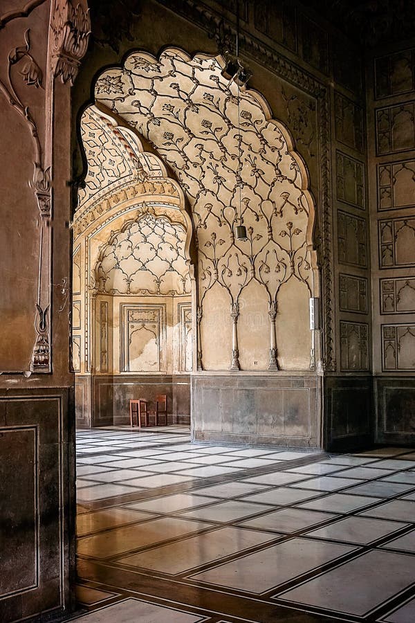 Inside Badshahi Mosque