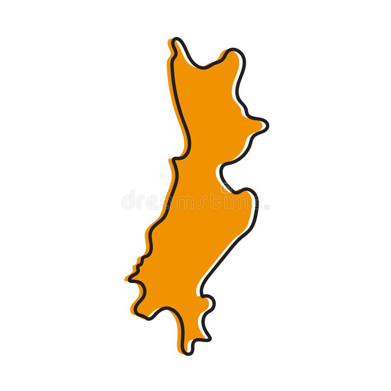Badulla District of Sri Lanka Vector Map Illustration Stock Vector ...
