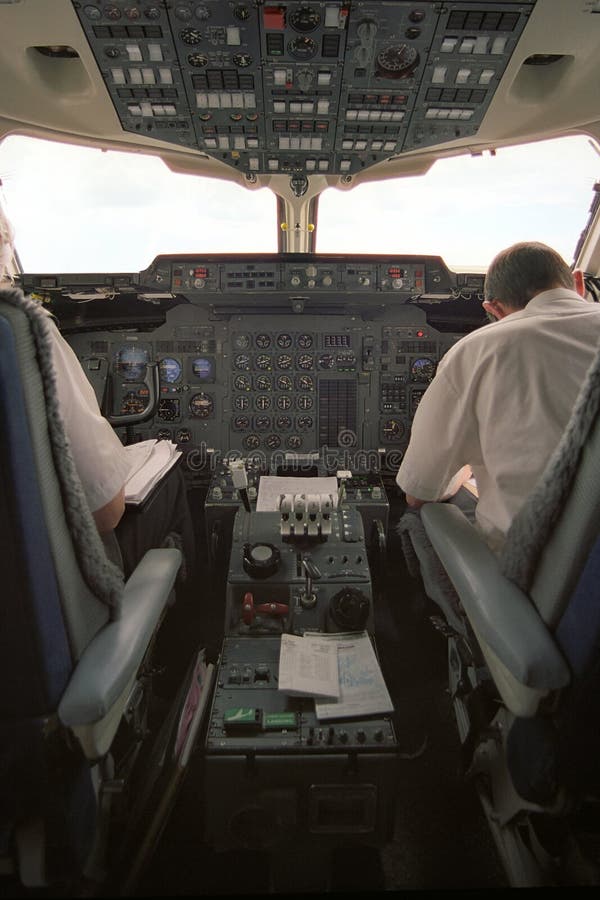 Bae 146-200 stock photo. Image of cockpit, window, british - 1053582