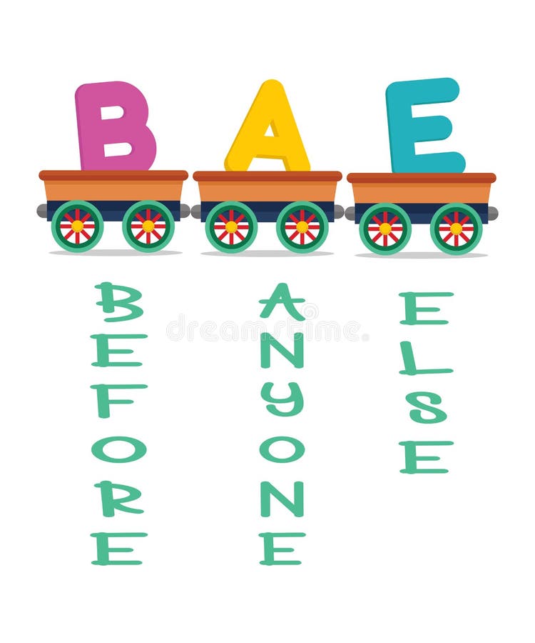 Letters Bae Stock Illustrations – 7 Letters Bae Stock Illustrations ...