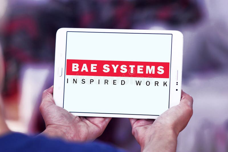 BAE Systems logo editorial photography. Image of industry - 100189062