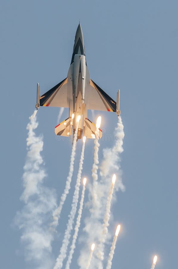 Russian Fighter Sukhoi Su-30MKI in Flight Stock Photo - Image of ...