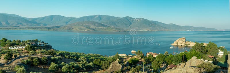 Bafa Lake stock image. Image of beauty, natural, nature - 28138593