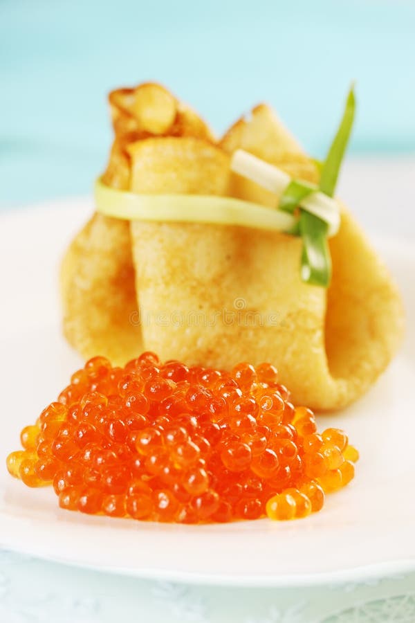 Bag with caviar stock image. Image of culinary, flapjack - 29402847