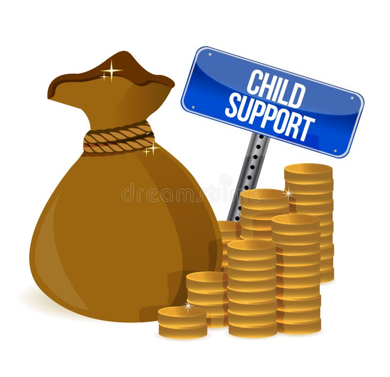 Child support stock illustration. Illustration of acrobatic - 623324