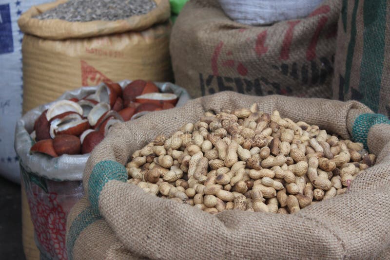 Bag full of Peanuts stock image. Image of peanuts, fruit - 90553773