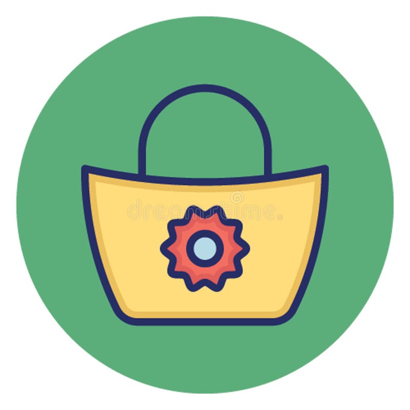 Bag, Hand Carry Vector Icon Which Can Easily Edit Stock Vector ...