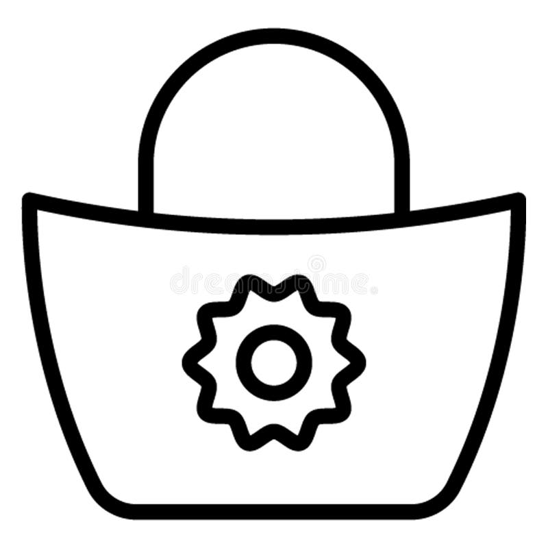 Bag, Hand Carry Vector Icon Which Can Easily Edit Stock Vector ...