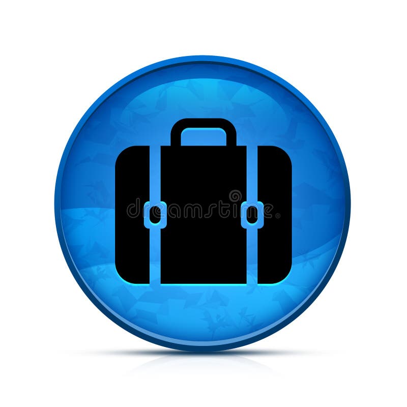 Recycle Bin Icon on Classy Splash Black Round Button Illustration Stock ...