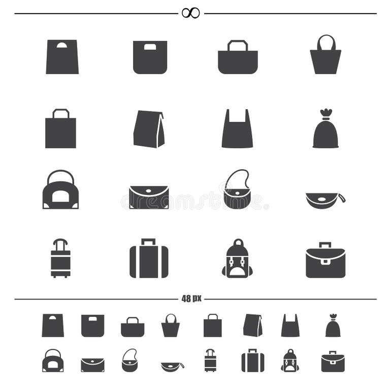 Icons Bag Stock Illustrations – 113,700 Icons Bag Stock Illustrations ...