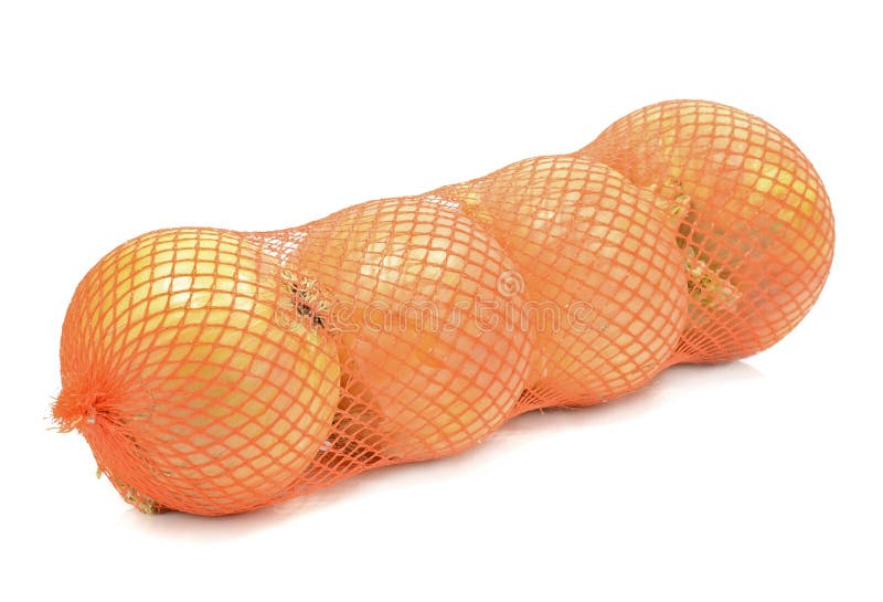 A Bag of Large Onions stock photo. Image of freshness - 43197378