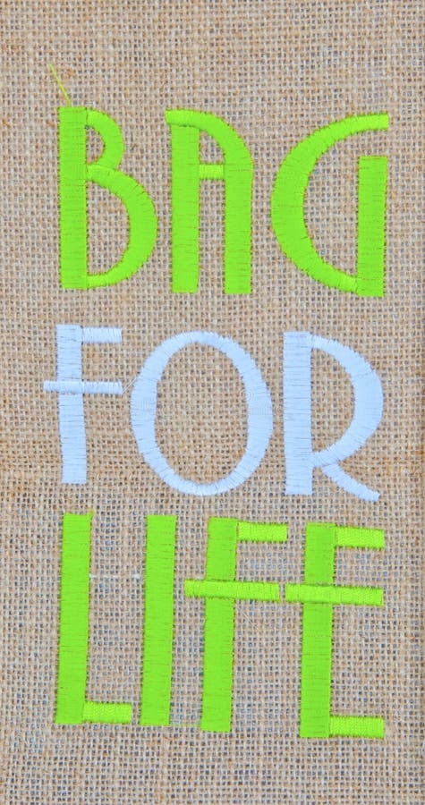 Bag for life stock photo. Image of season, background - 34138678