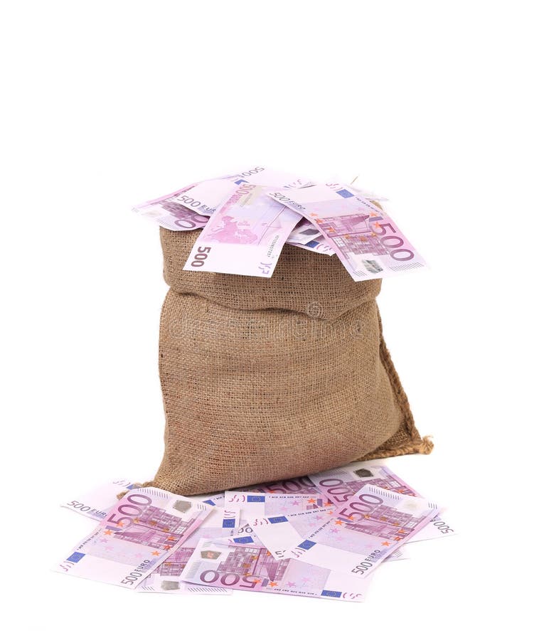 Bag Money Euro Stock Images - Download 2,603 Royalty Free Photos